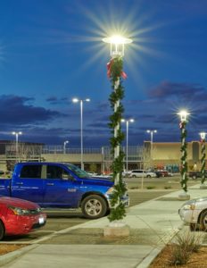 Pole Wraps - Banners Downtown Decorations